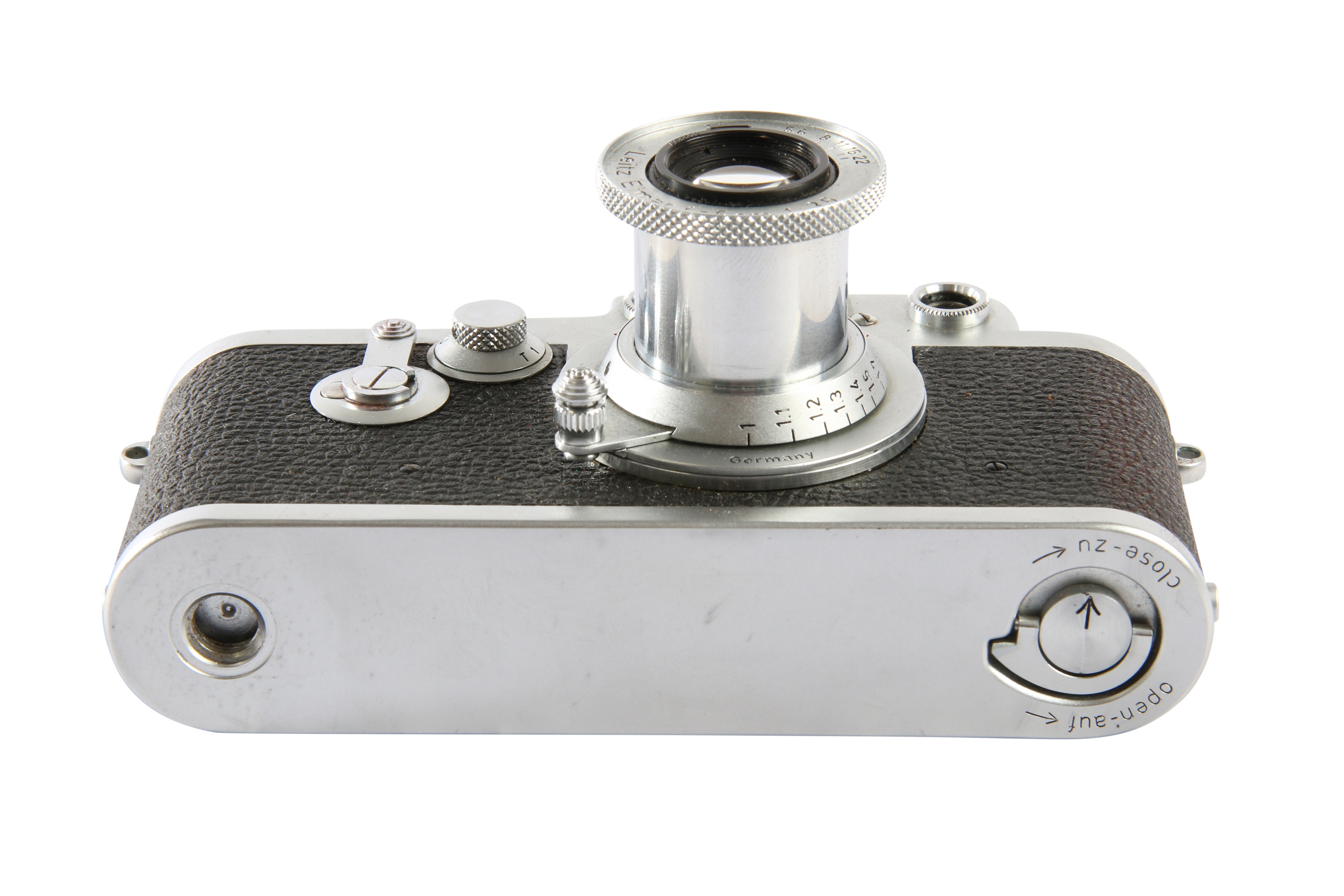 Lot 160 - Leica IIIF Red Dial With 5cm f3.5 Red Scale