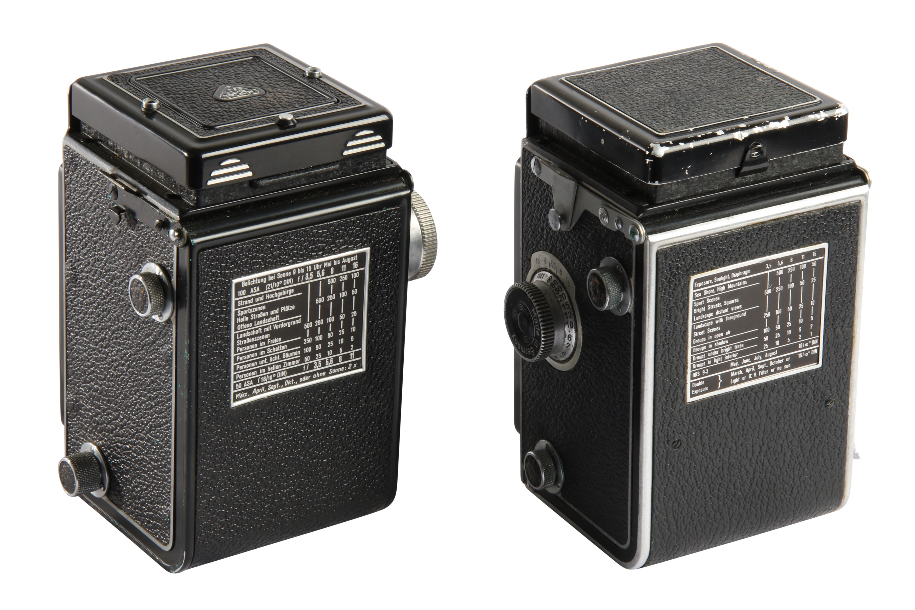 Lot 252 - Rolleiflex & Rolleicord TLR Cameras.