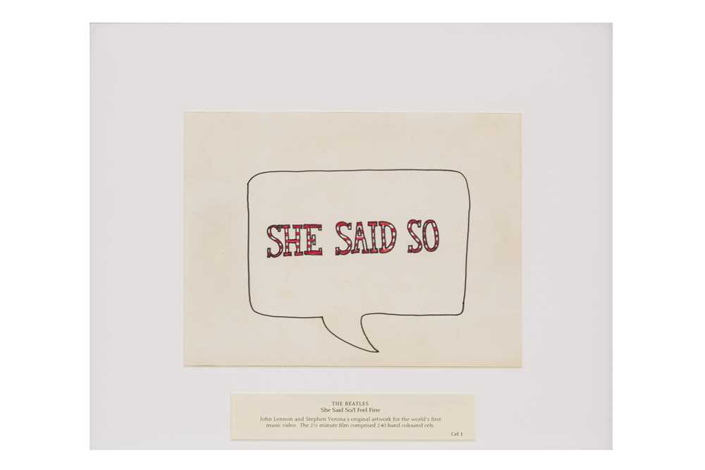 Lot 286 - The Beatles.-She Said So/ I Feel Fine