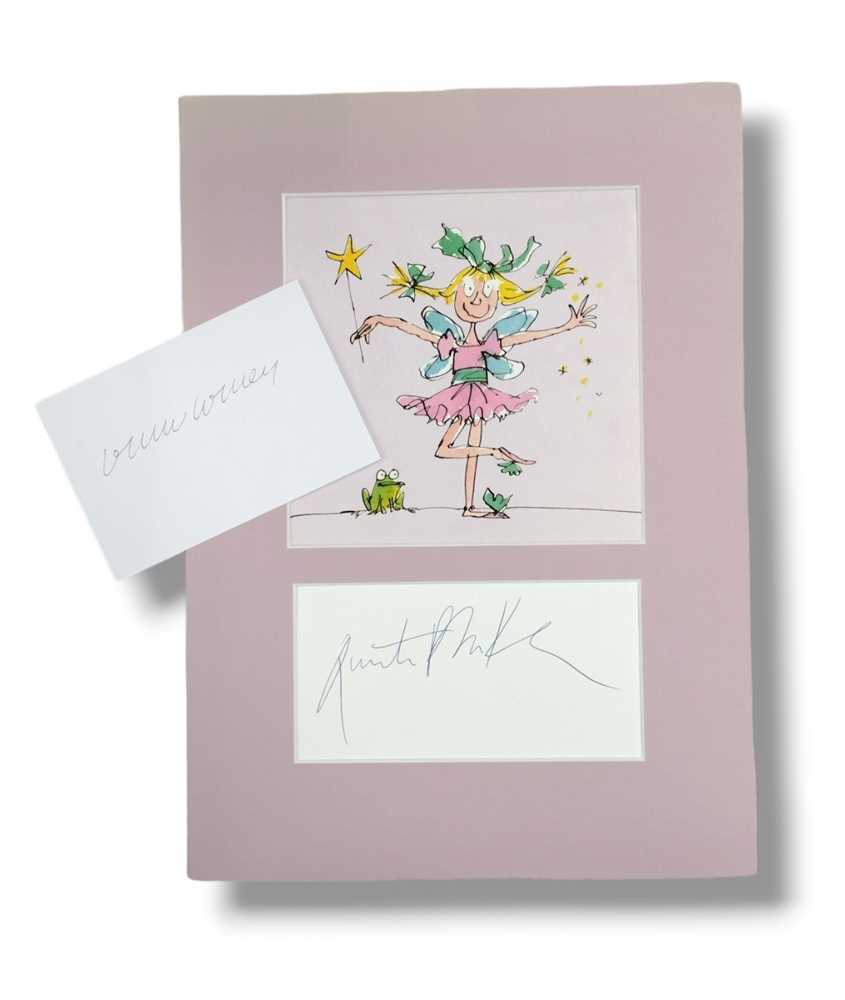Lot 7 - Hockney (David) & Quentin Blake
