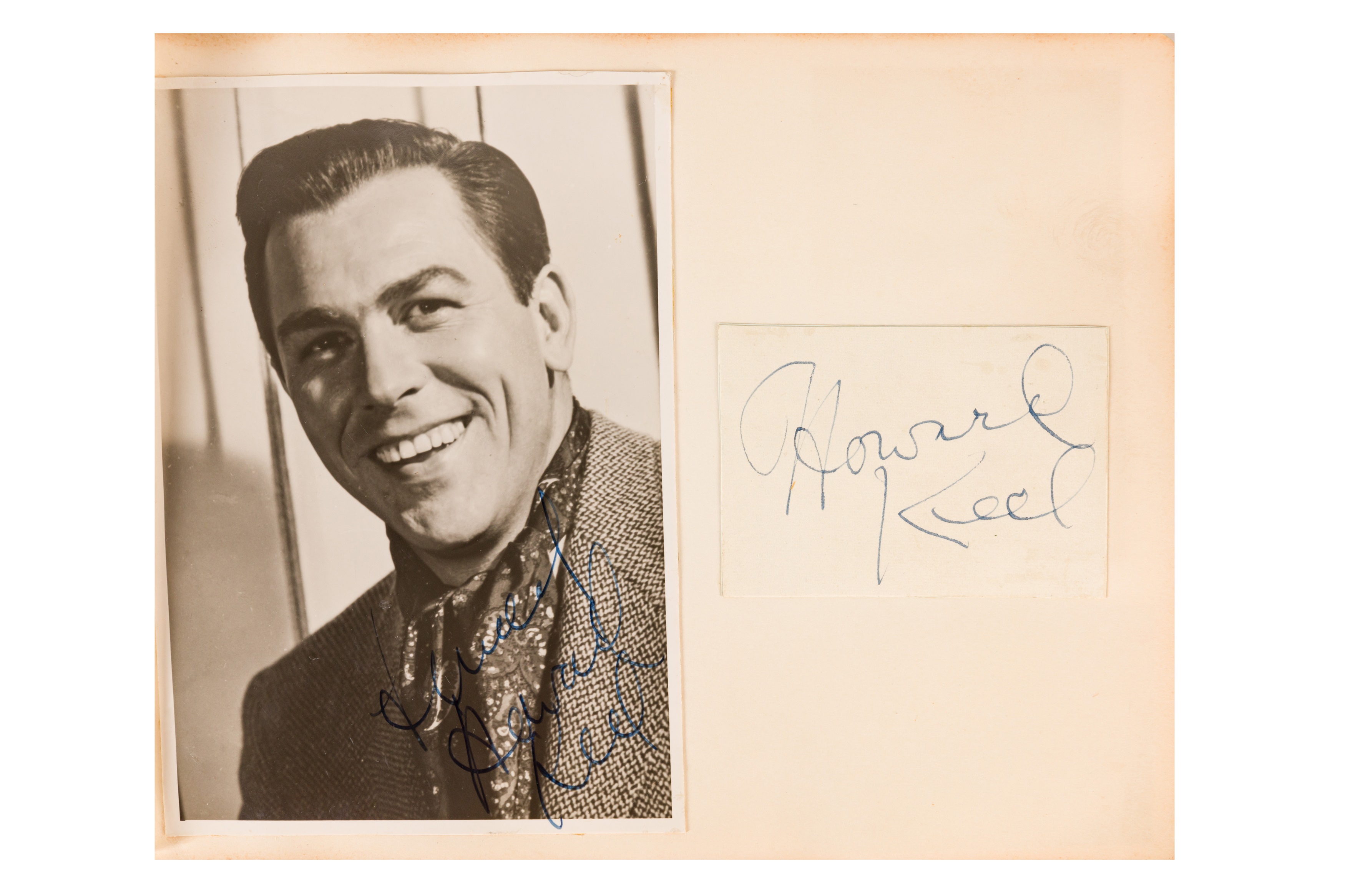 Lot 28 - Autograph Album.- Vintage Actors and