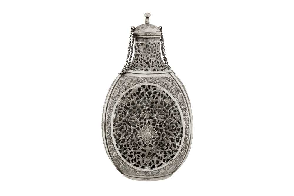 Lot 214 - A mid-20th century Persian (Iranian) silver