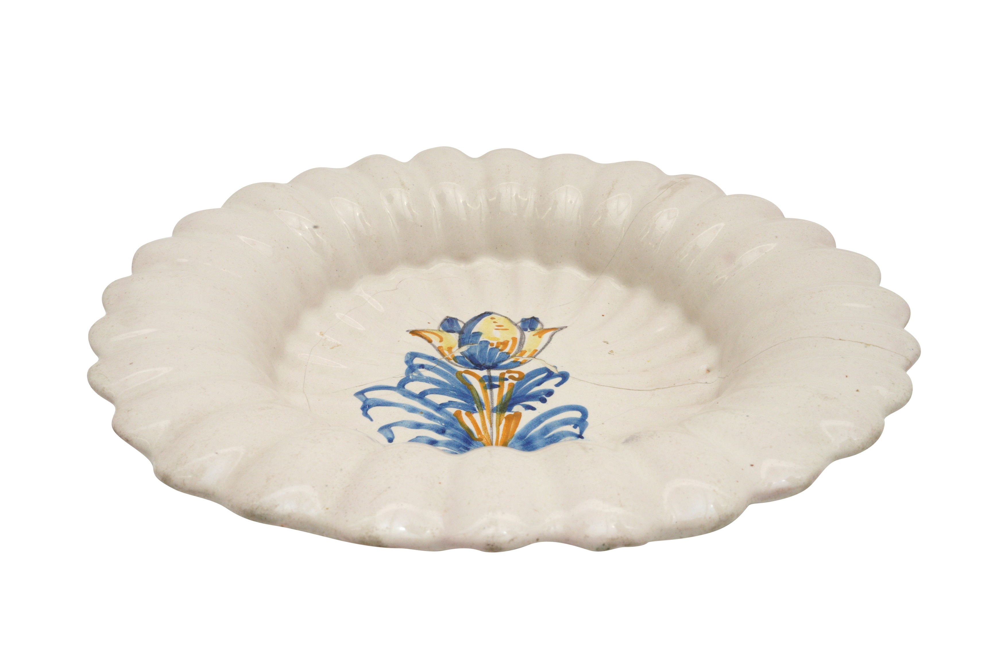 Lot 211 - AN ITALIAN MAIOLICA CIRCULAR DISH, 18TH/19TH
