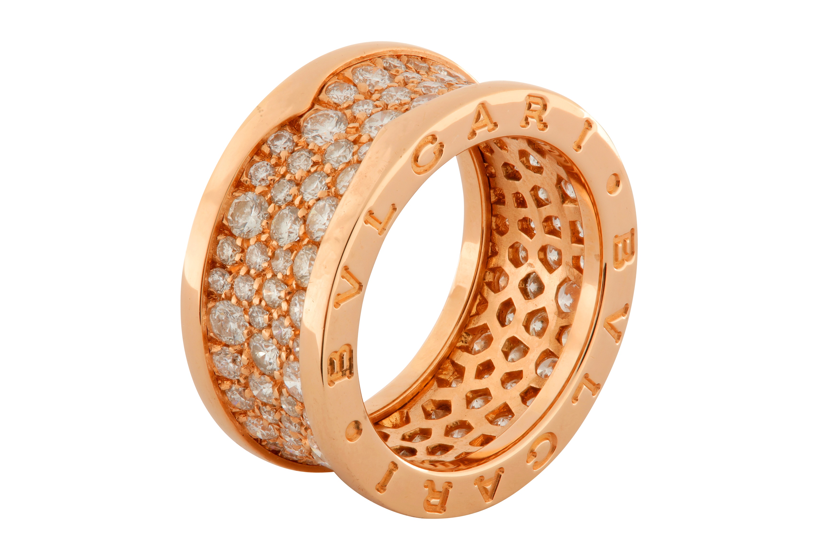 Lot 175 - BULGARI Ι A 'B.ZERO' DIAMOND RING