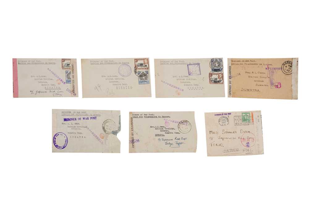 Lot 192 - SUMATRA WW2 PRISONERS OF WAR KUT 1940-45