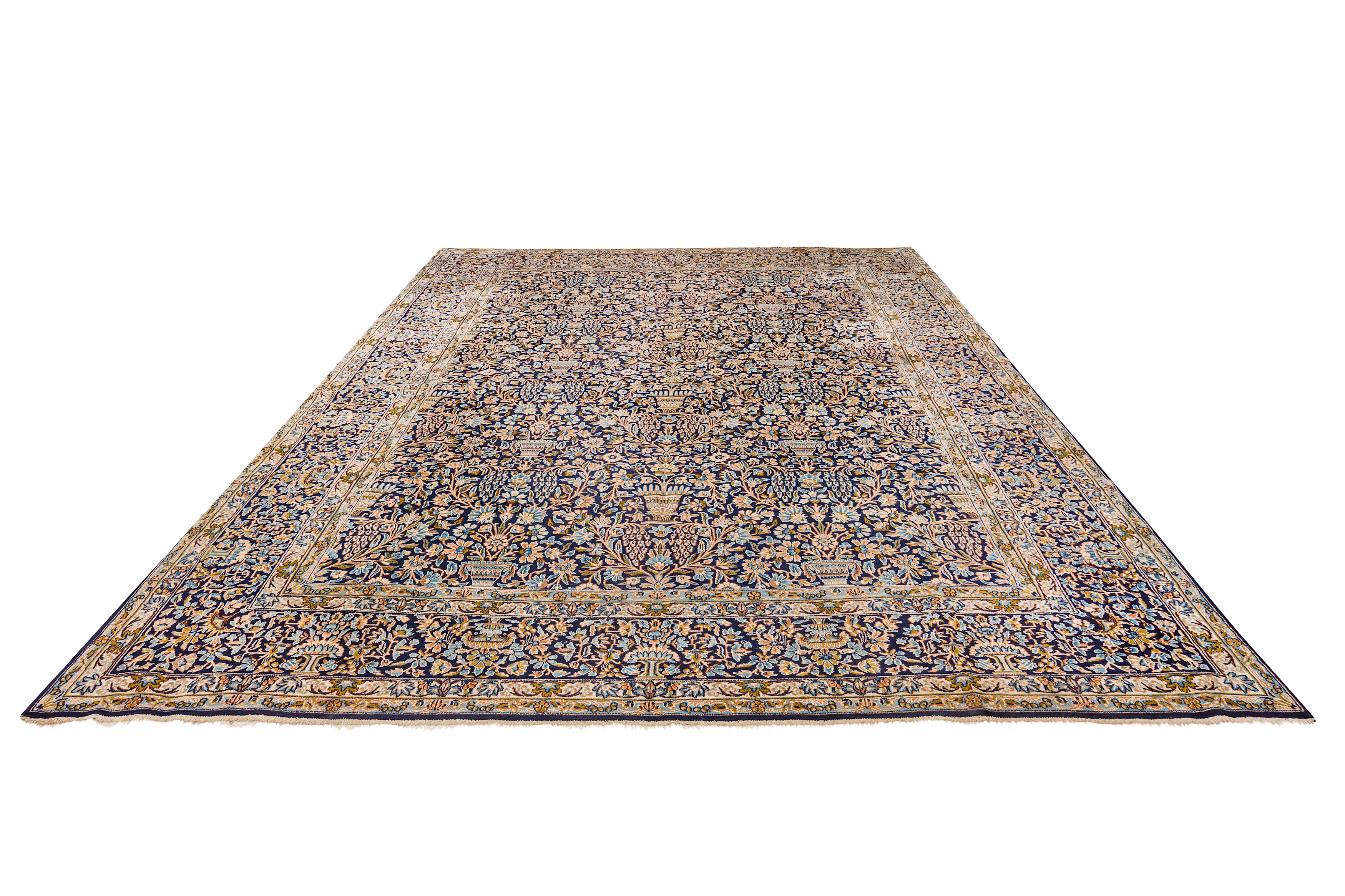 Lot 68 - A FINE KIRMAN CARPET, SOUTH PERSIA