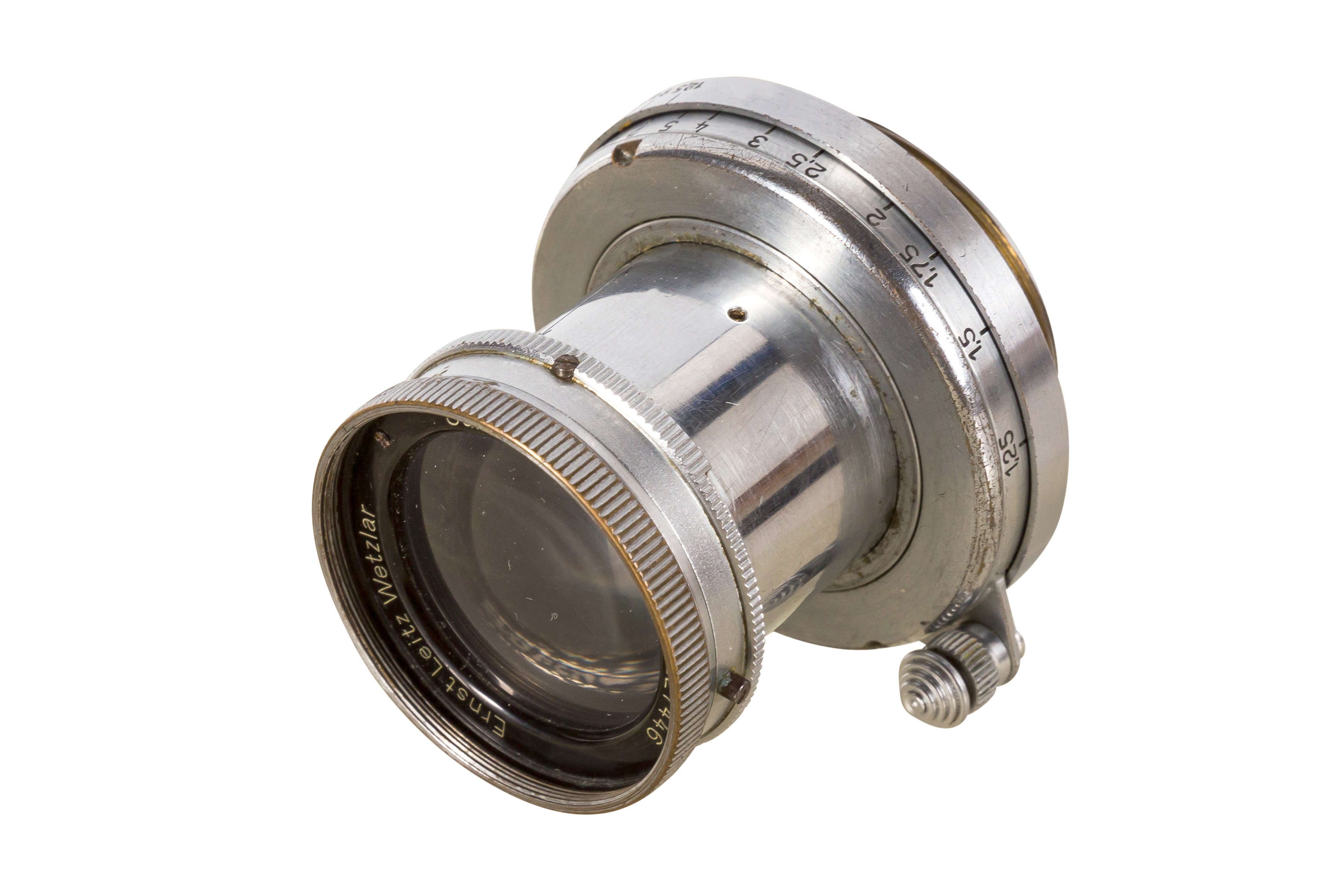 Lot 160 - A Leitz 5cm f/2 Collapsible Summar Lens