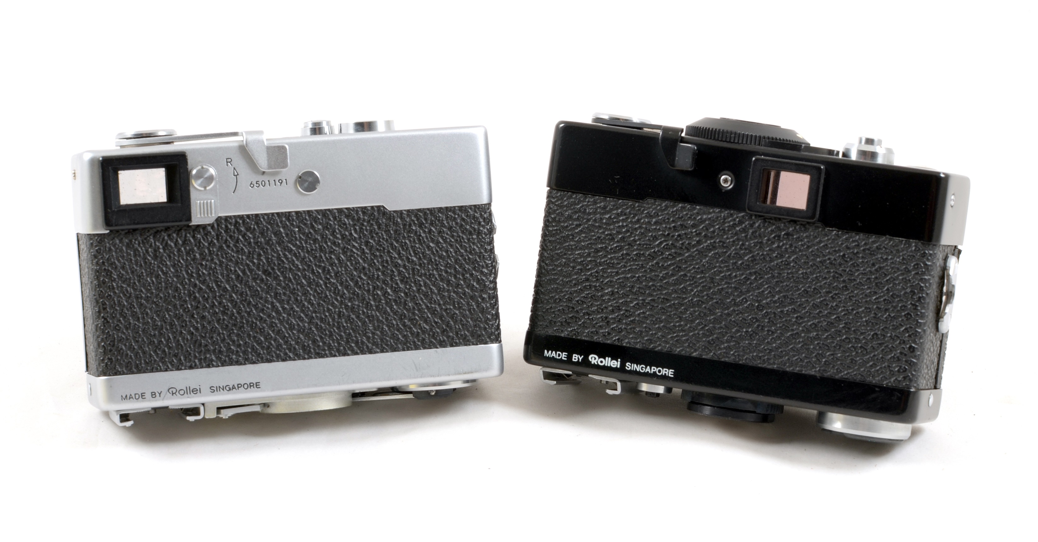 Lot 139 - Rollei 35 S & 35 LED Compact Film Cameras.