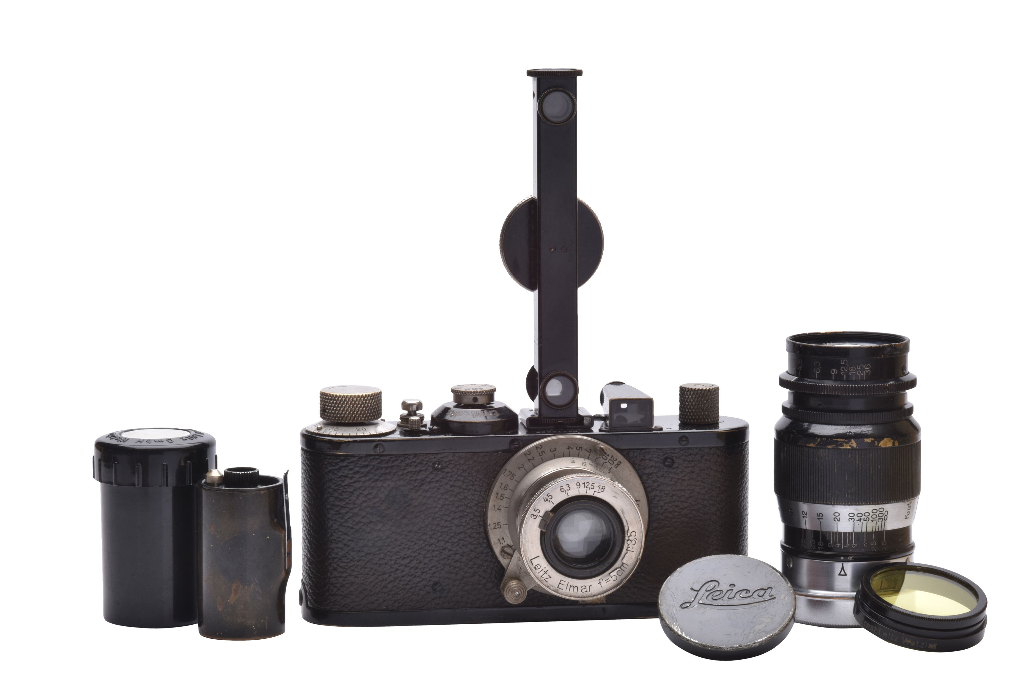 Lot 177 - A Leica Standard Model E Camera Outfit