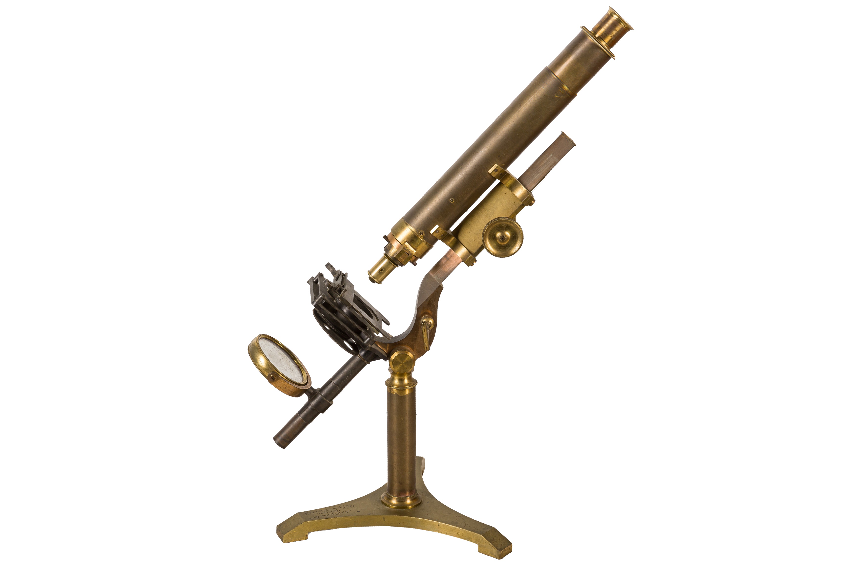 Lot 8 - A Rare and Early Andrew Ross Co. Brass