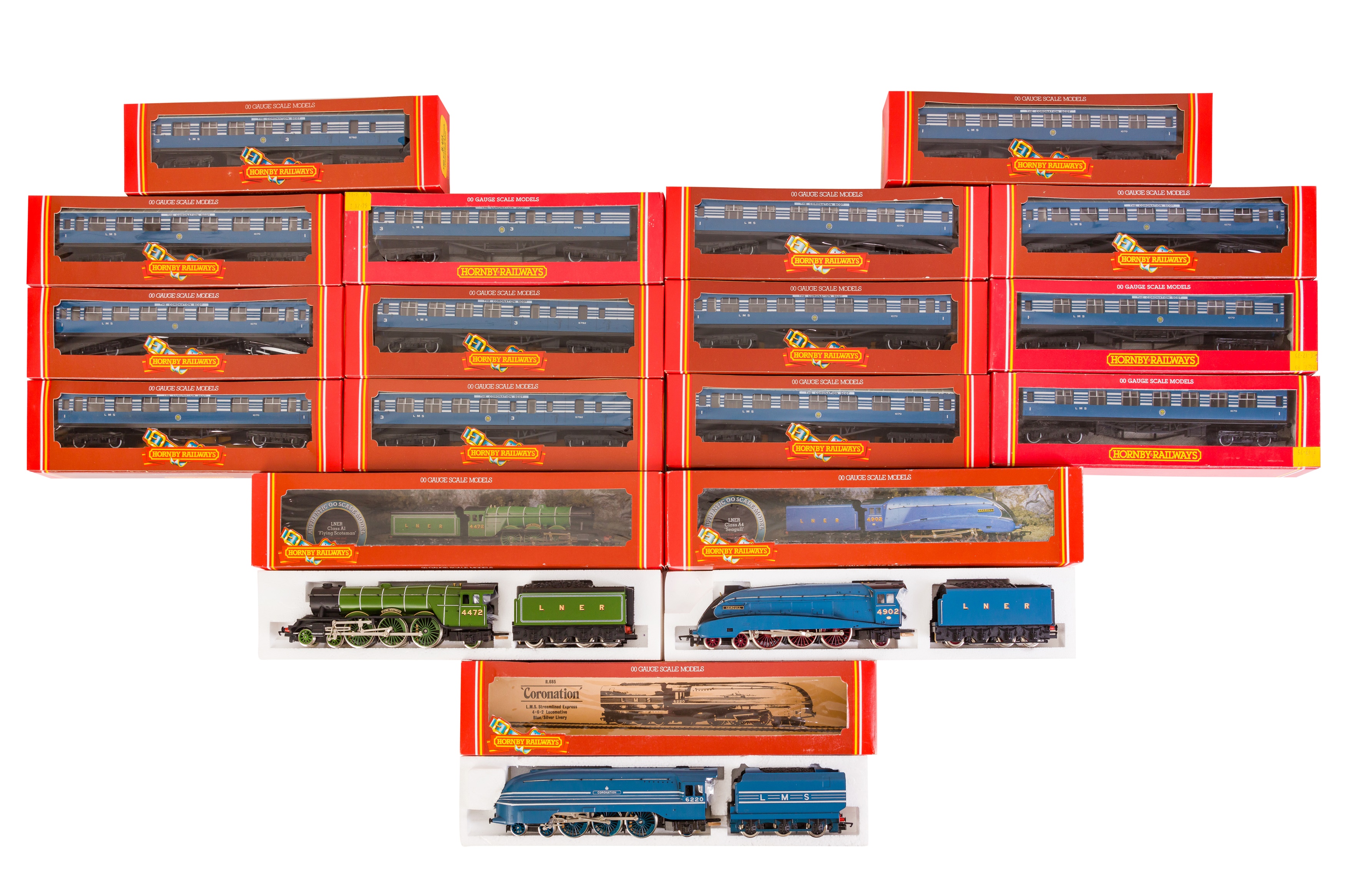 Lot 242 - A GROUP OF HORNBY OO GAUGE LOCOMOTIVES AND