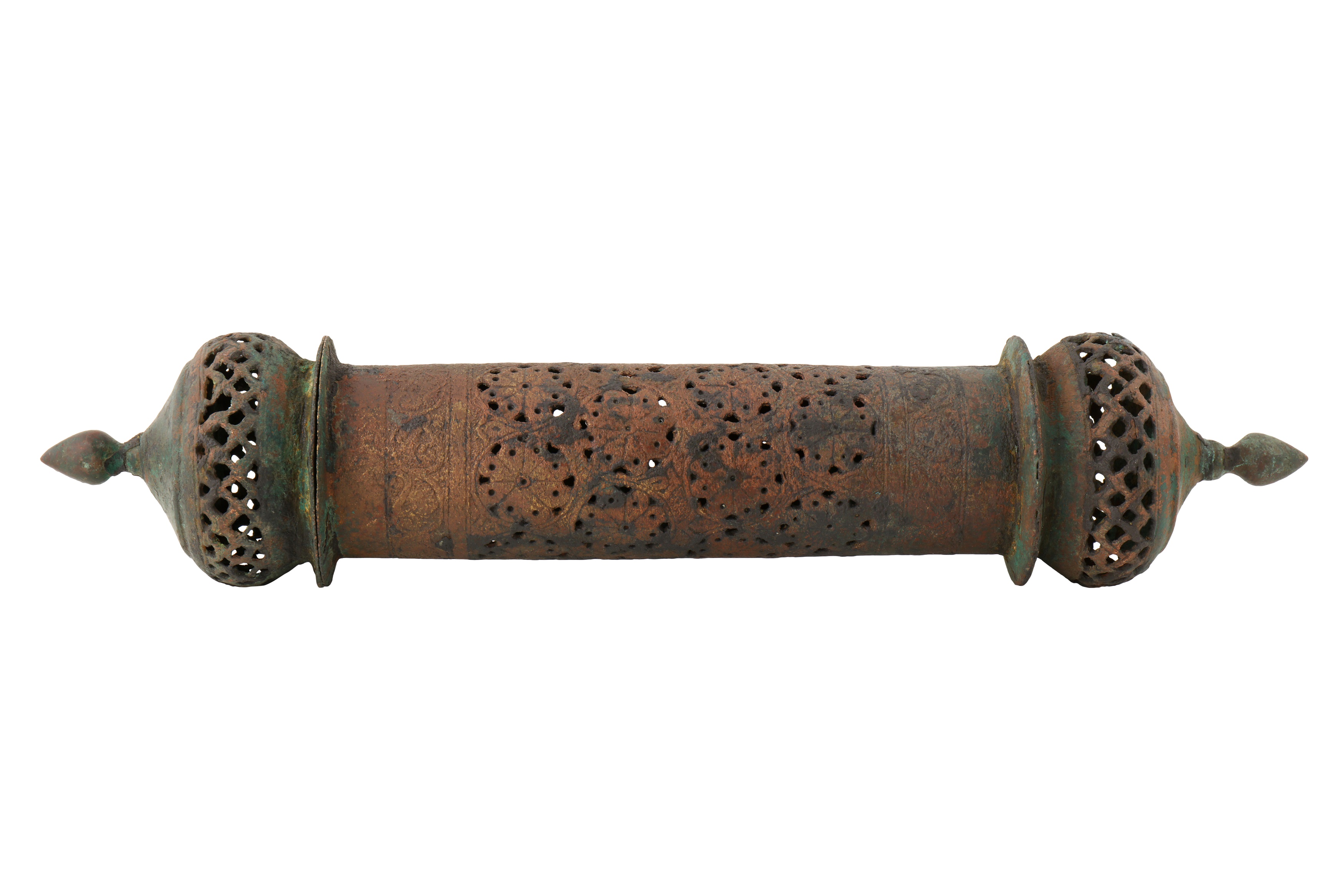 Lot 59 - A LARGE 12TH-13TH CENTURY PERSIAN SELJUK OPEN