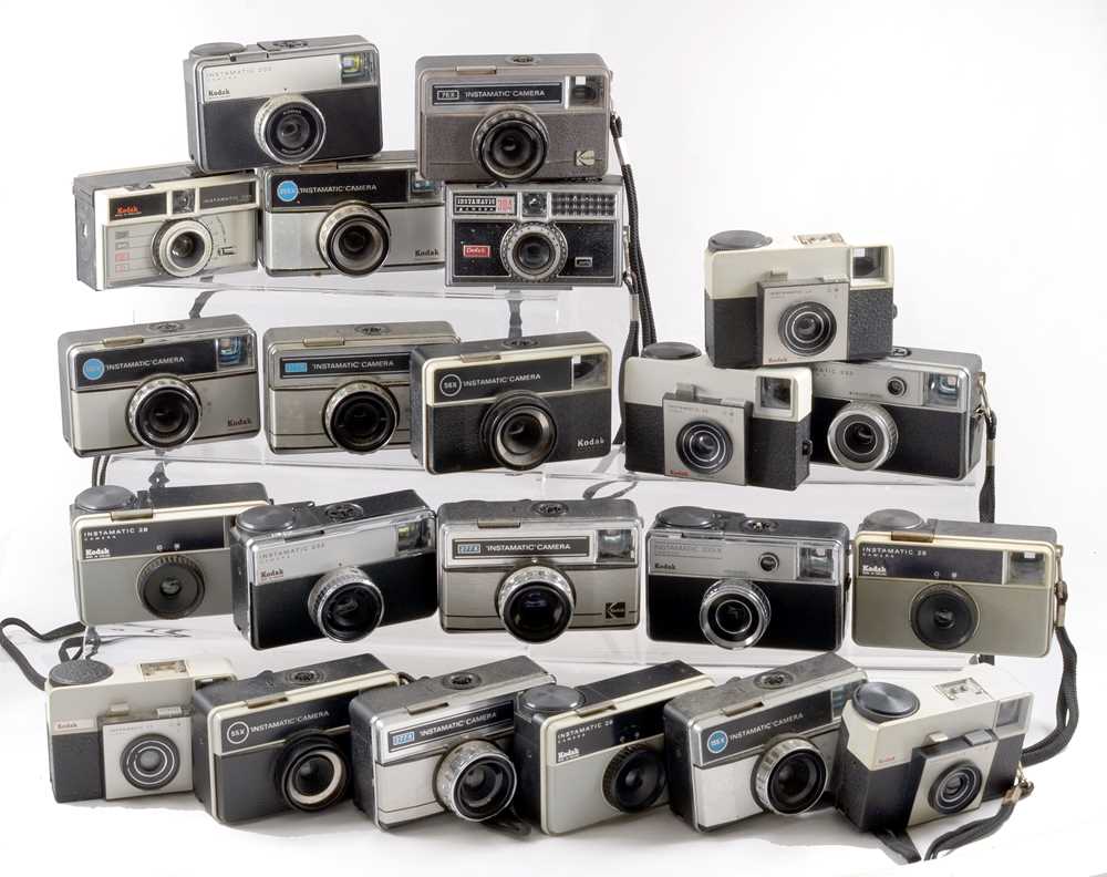Lot 1019 - A Box of 20 Kodak 126 Instamatic Cameras.