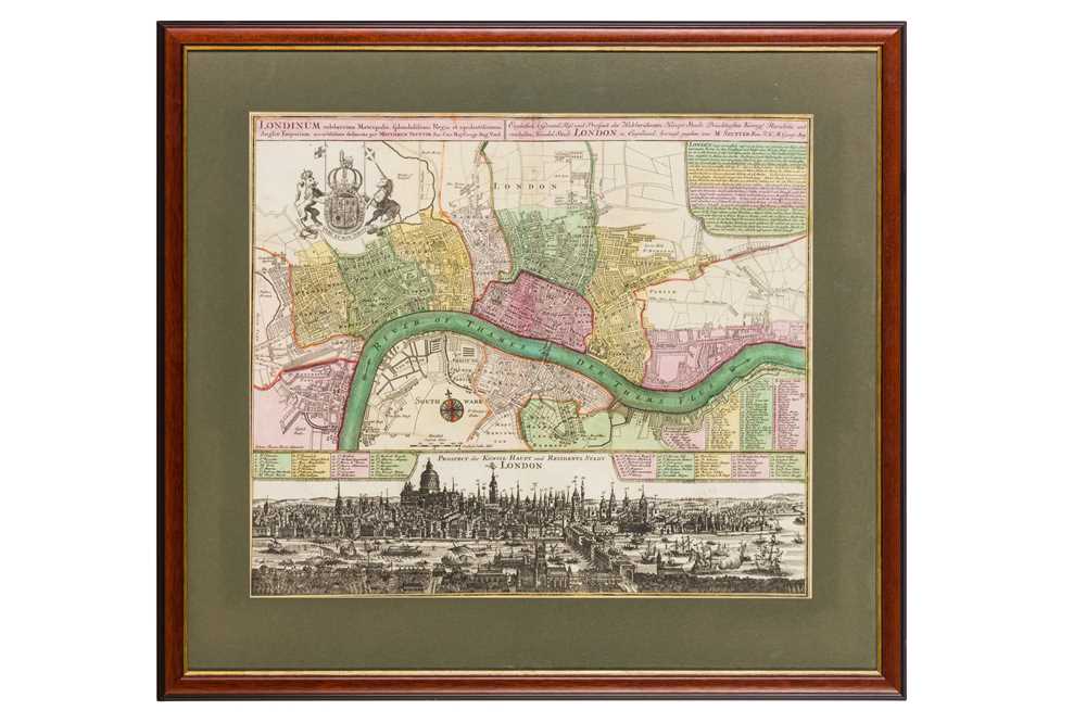 Lot 64 - Seutter (Matthäus) Londinum celeberrima