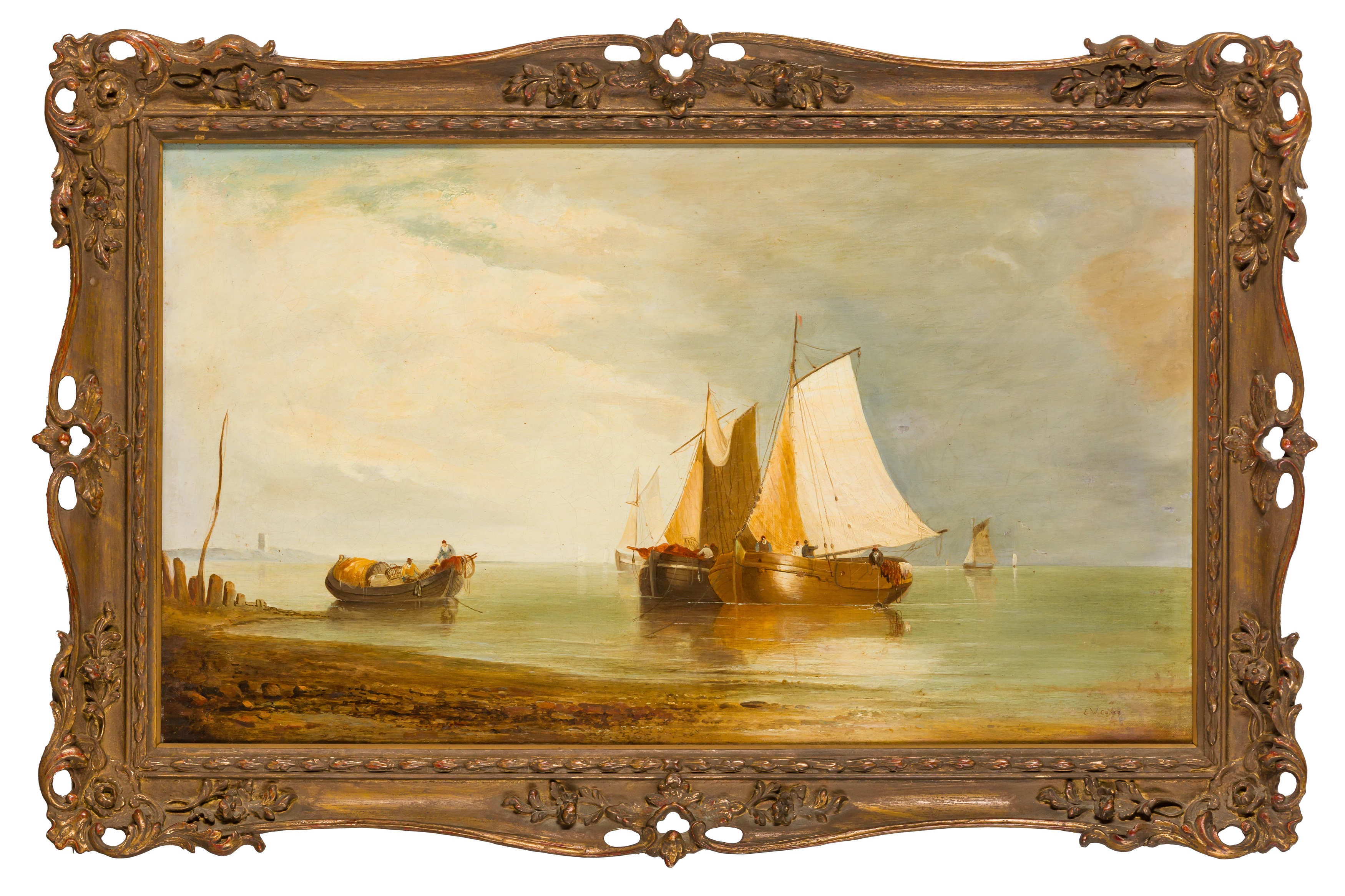 Lot 84 - EDWARD WILLIAM COOKE (BRITISH, 1811- 1880)