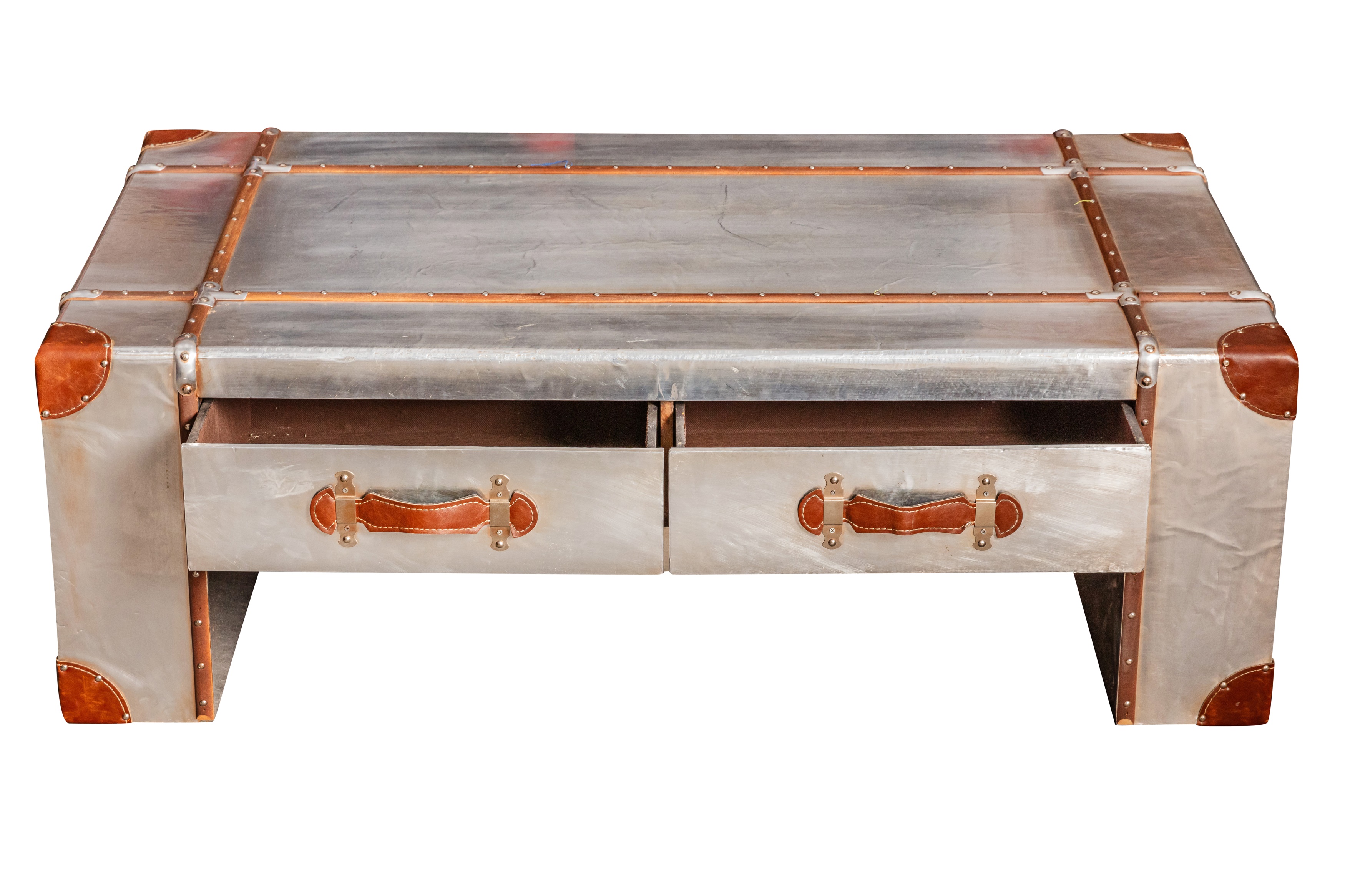 Lot 374 - AN AVIATION-INSPIRED COFFEE TABLE