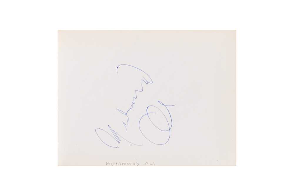 Lot 13 - From a Gentleman's Collection. Autograph