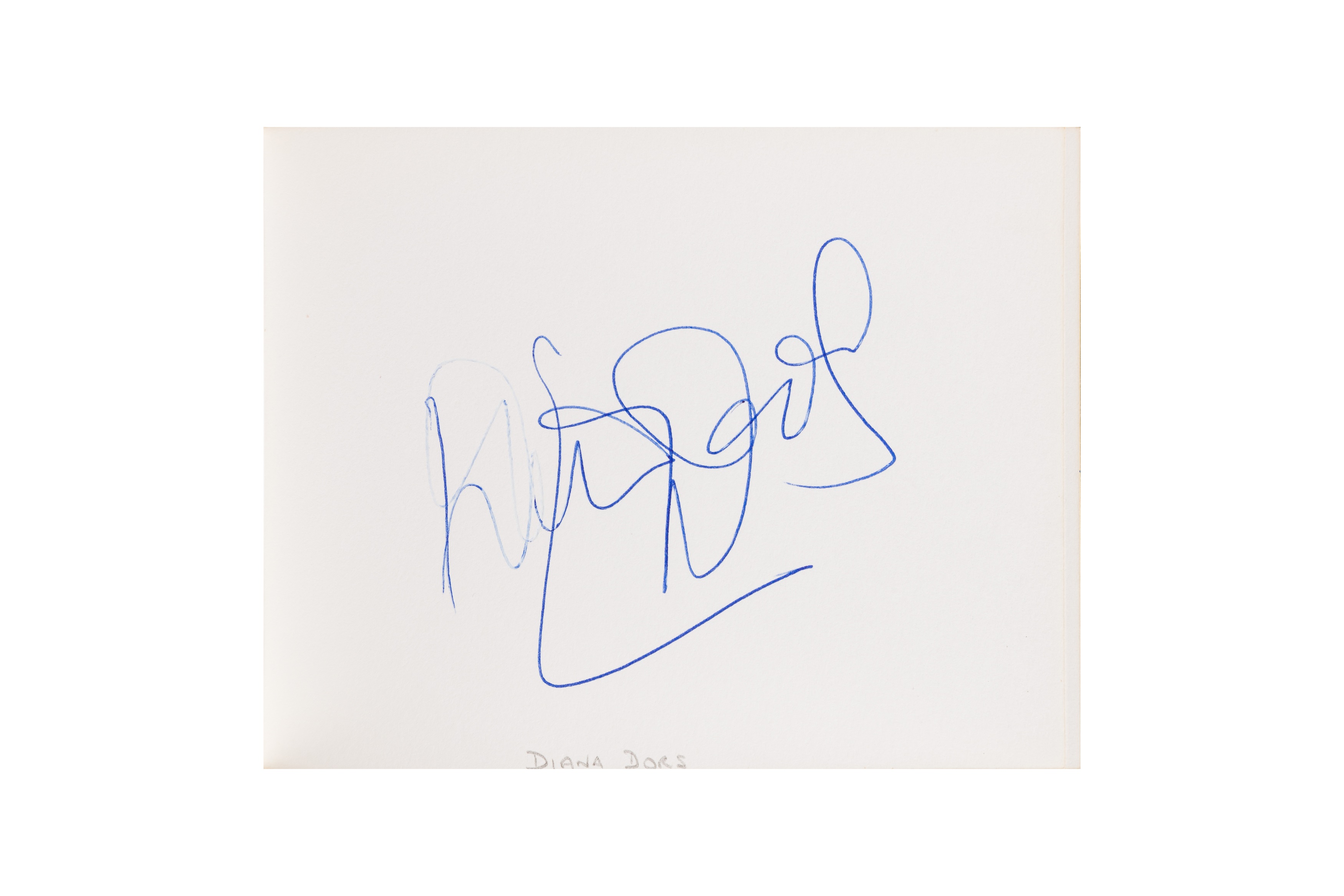 Lot 22 - From a Gentleman's Collection. Autograph