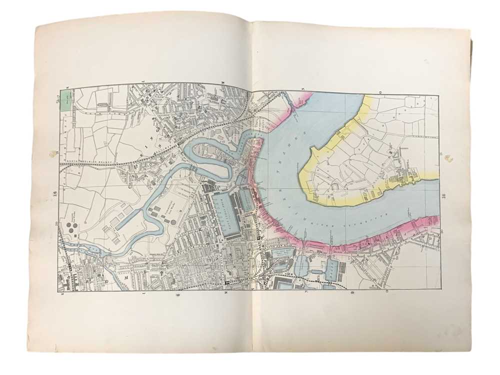 Lot 56 - Bacon's New Ordnance Survey Atlas of London