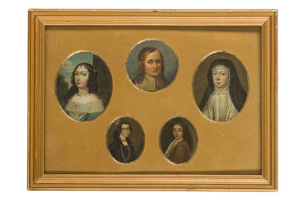 Lot 15 - A COLLECTION OF FIVE LATE 17TH/EARLY 18TH