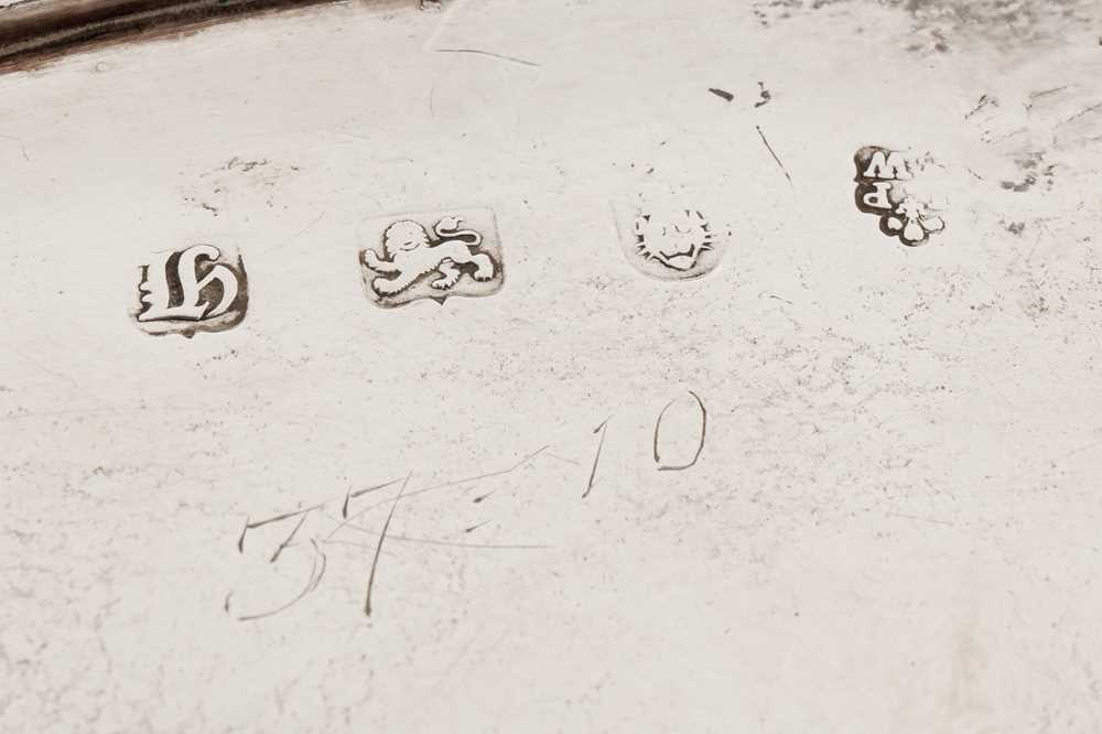 Lot 410 - A set of four George III sterling silver