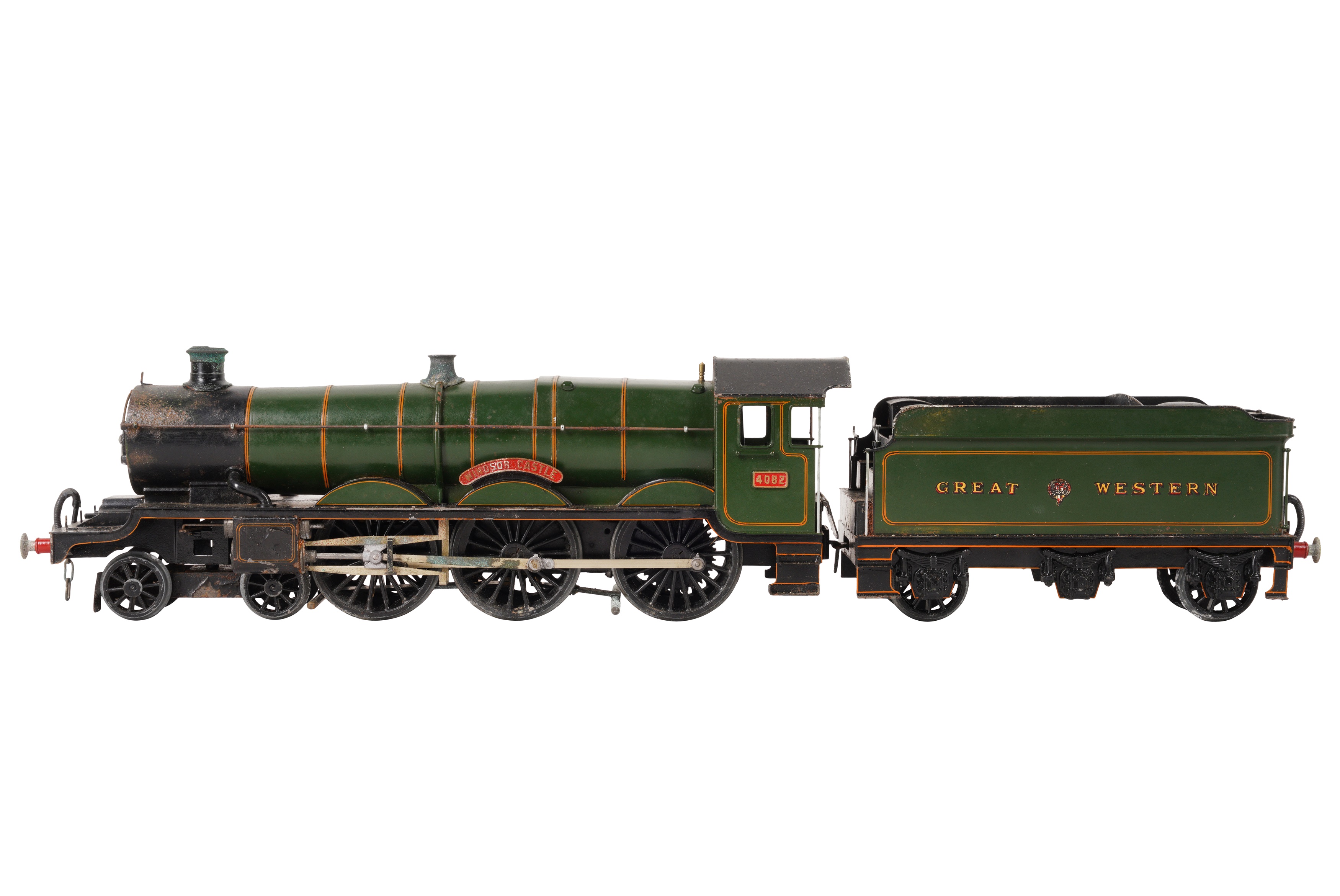 Lot 171 - A COMMERCIALLY BUILT O GAUGE CASTLE CLASS