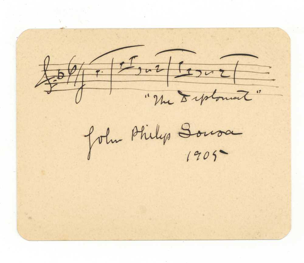 Lot 357 - Sousa (John Philip)