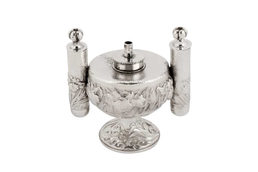 Lot 186 - An early 20th century Japanese silver table