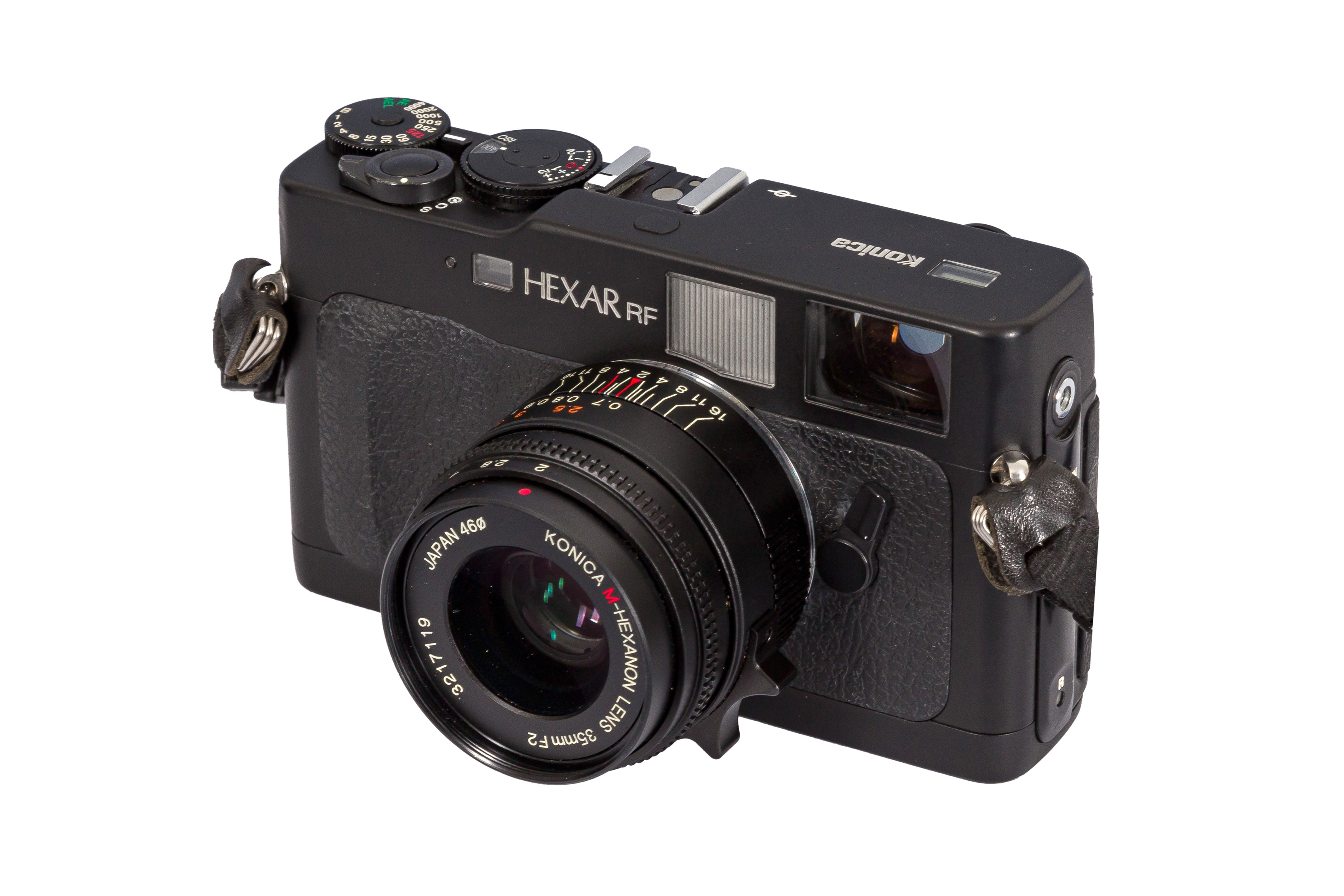 Lot 269 - A Konica Hexar RF Rangefinder Camera Outfit