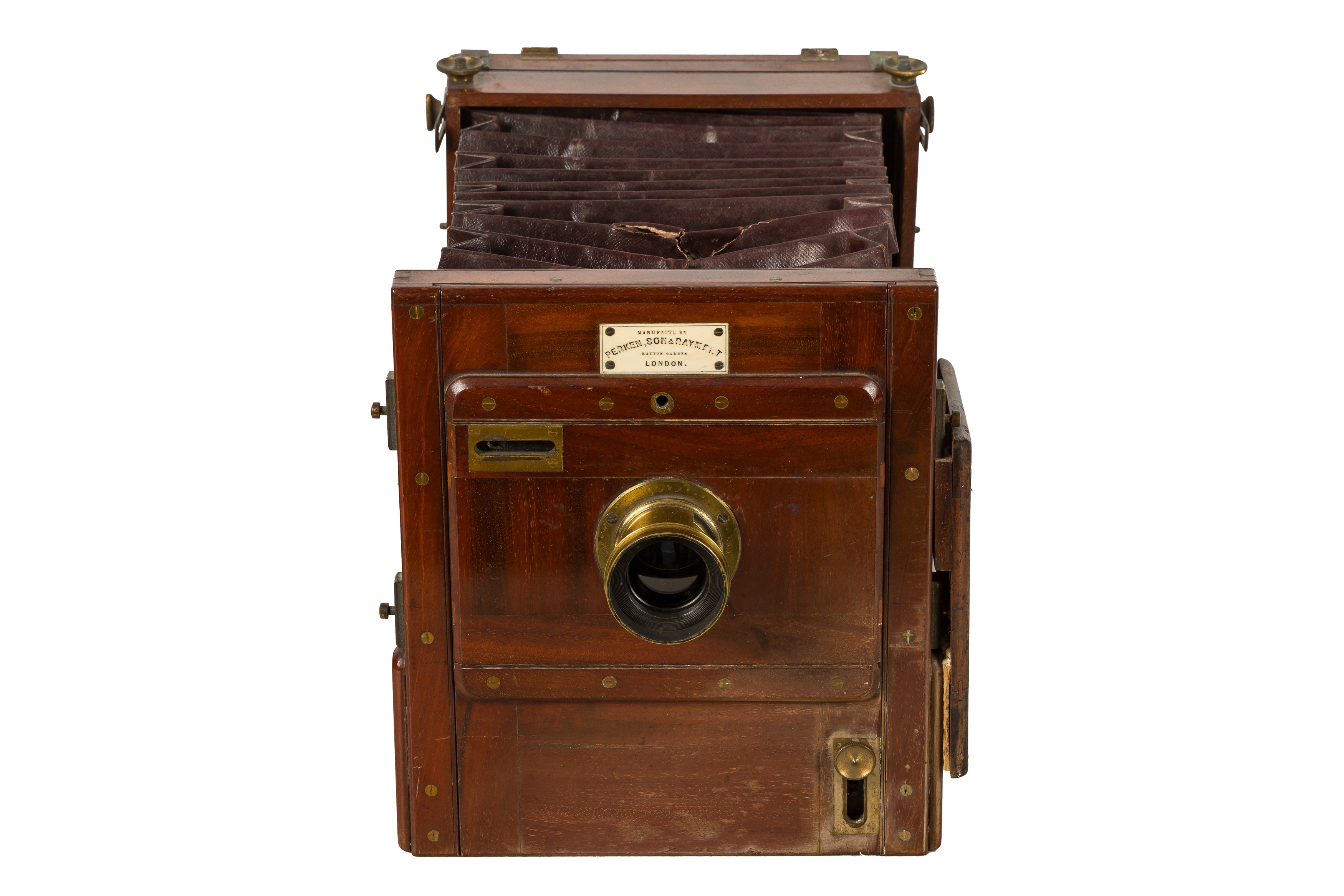 Lot 68 - A Perken, Son & Rayment Half Plate Mahogany