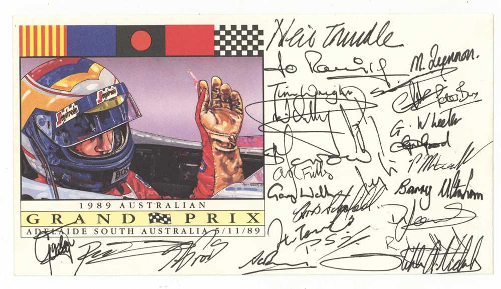 Lot 555 - McLaren Team, 1989