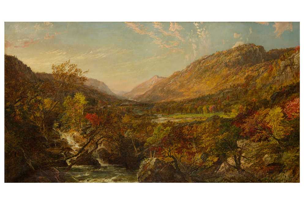 Lot 93 - JASPER FRANCIS CROPSEY (AMERICAN, 1823-1900)
