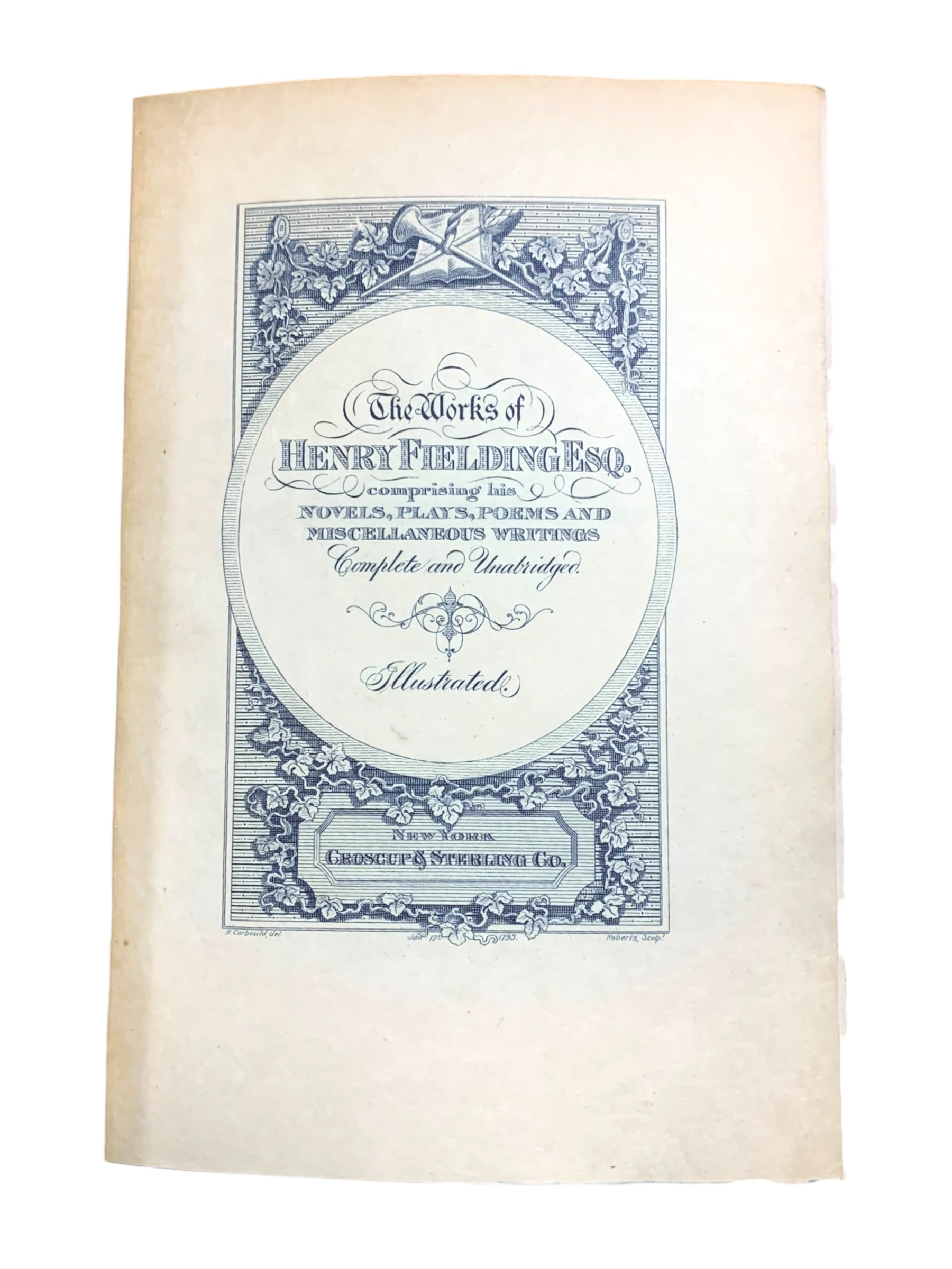 Lot 105 - Fielding (Henry) The Complete Works…,