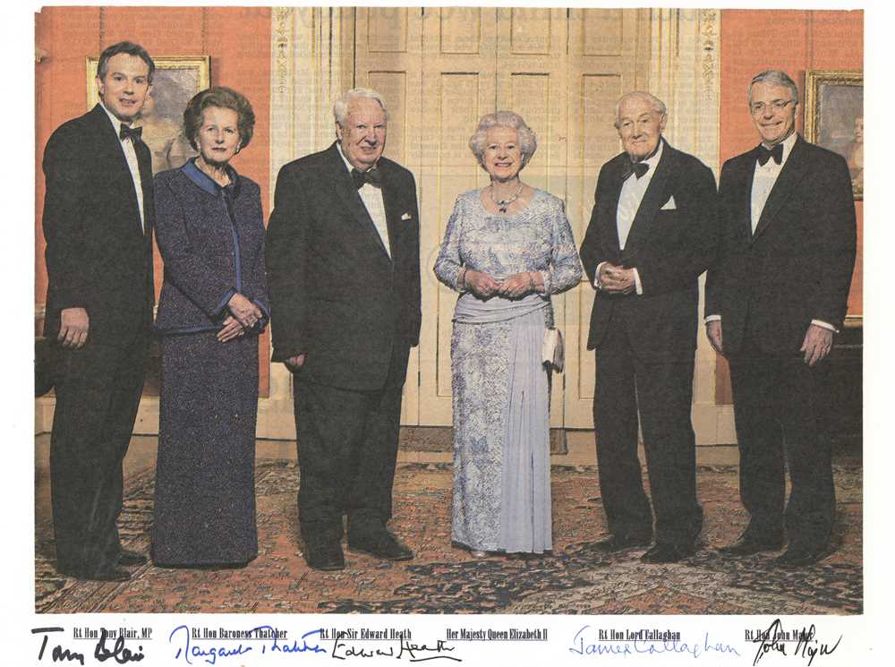 Lot 385 - British Prime Ministers.-