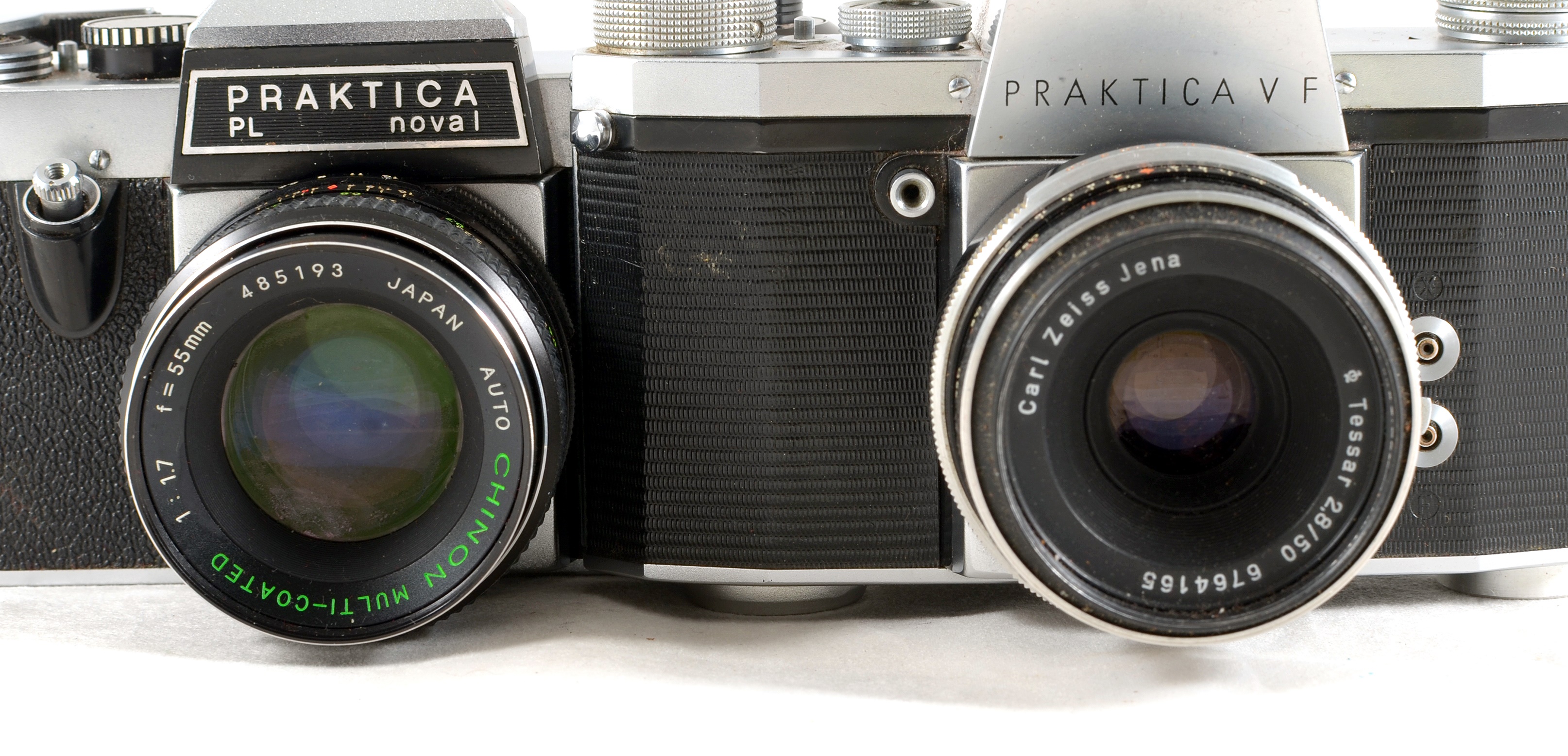 Lot 85 - Six Praktica Cameras with an Eclectic Mix of