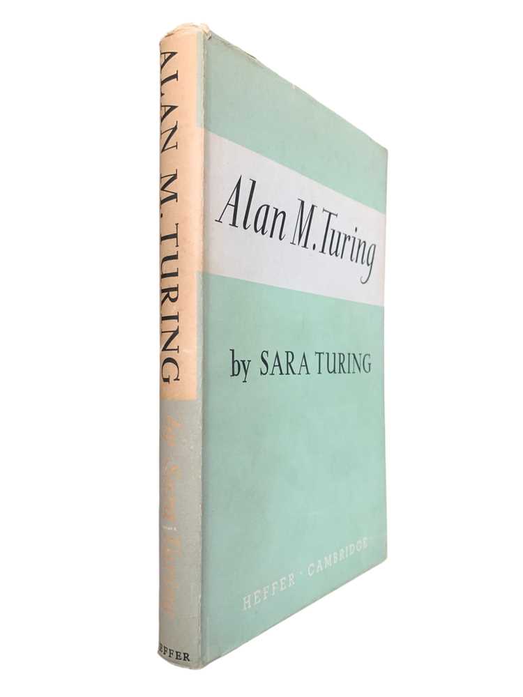 Lot 123 - Turing (Sara) Alan M. Turing, First edition,