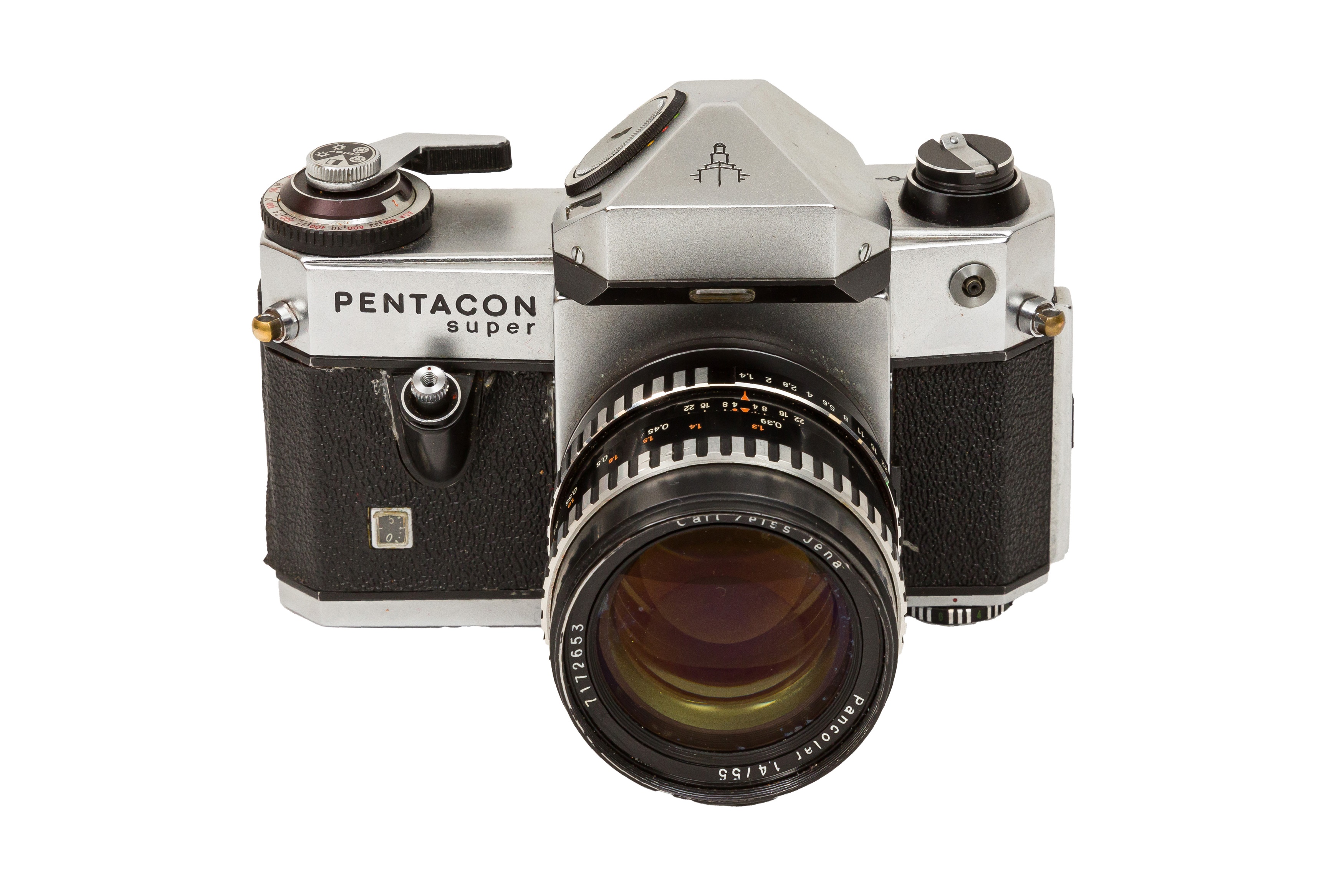 Lot 67 - A Pentacon Super w/ 55mm f/1.4 Carl Zeiss
