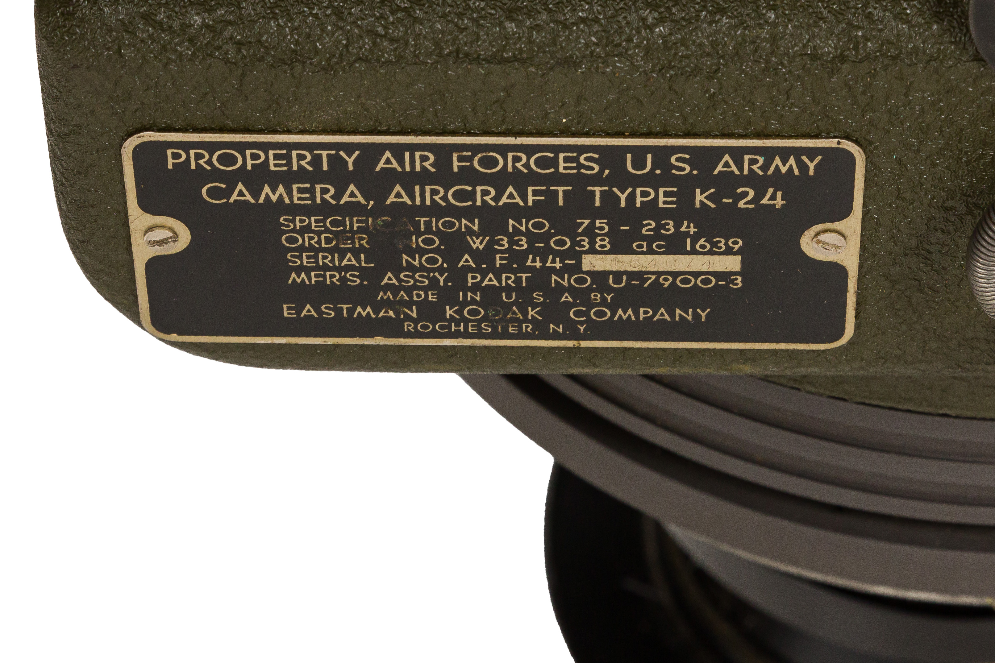 Lot 148 - A U.S Army Air Forces Aircraft Type K-24