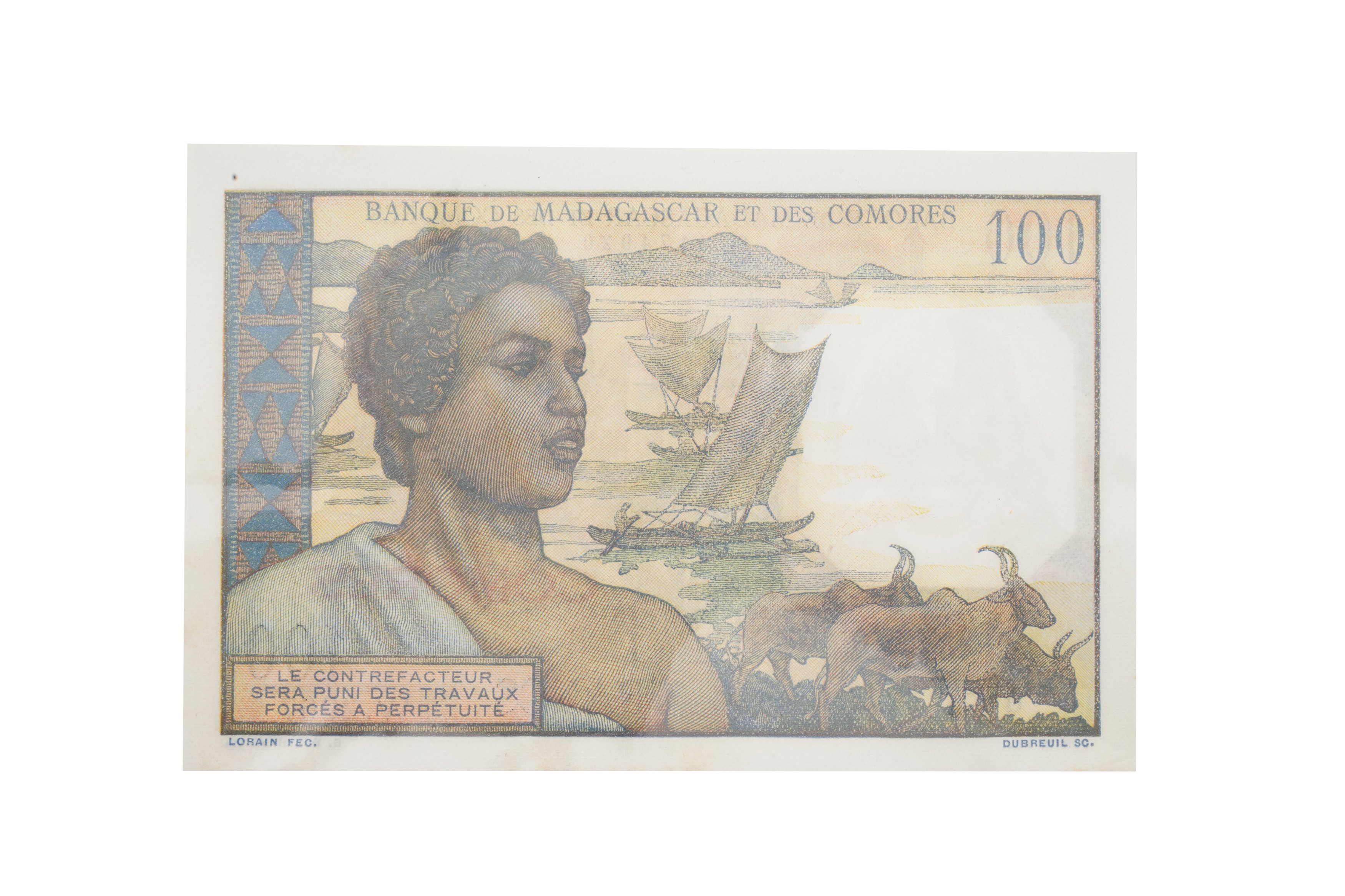 Lot 7 - COMORO ISLANDS Mayotte Stamps & Banknote