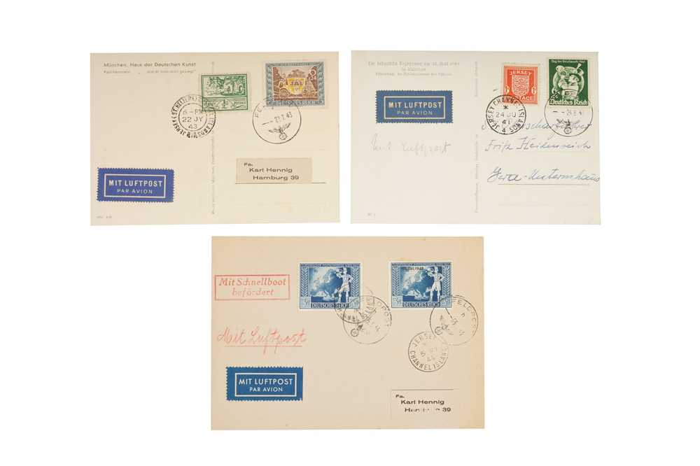 Lot 38 - CHANNEL ISLANDS German Occupation 1941-43