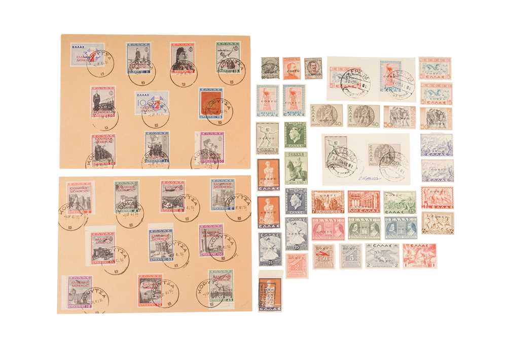 Lot 145 - Greece Italian Occupation of Corfu + Zante