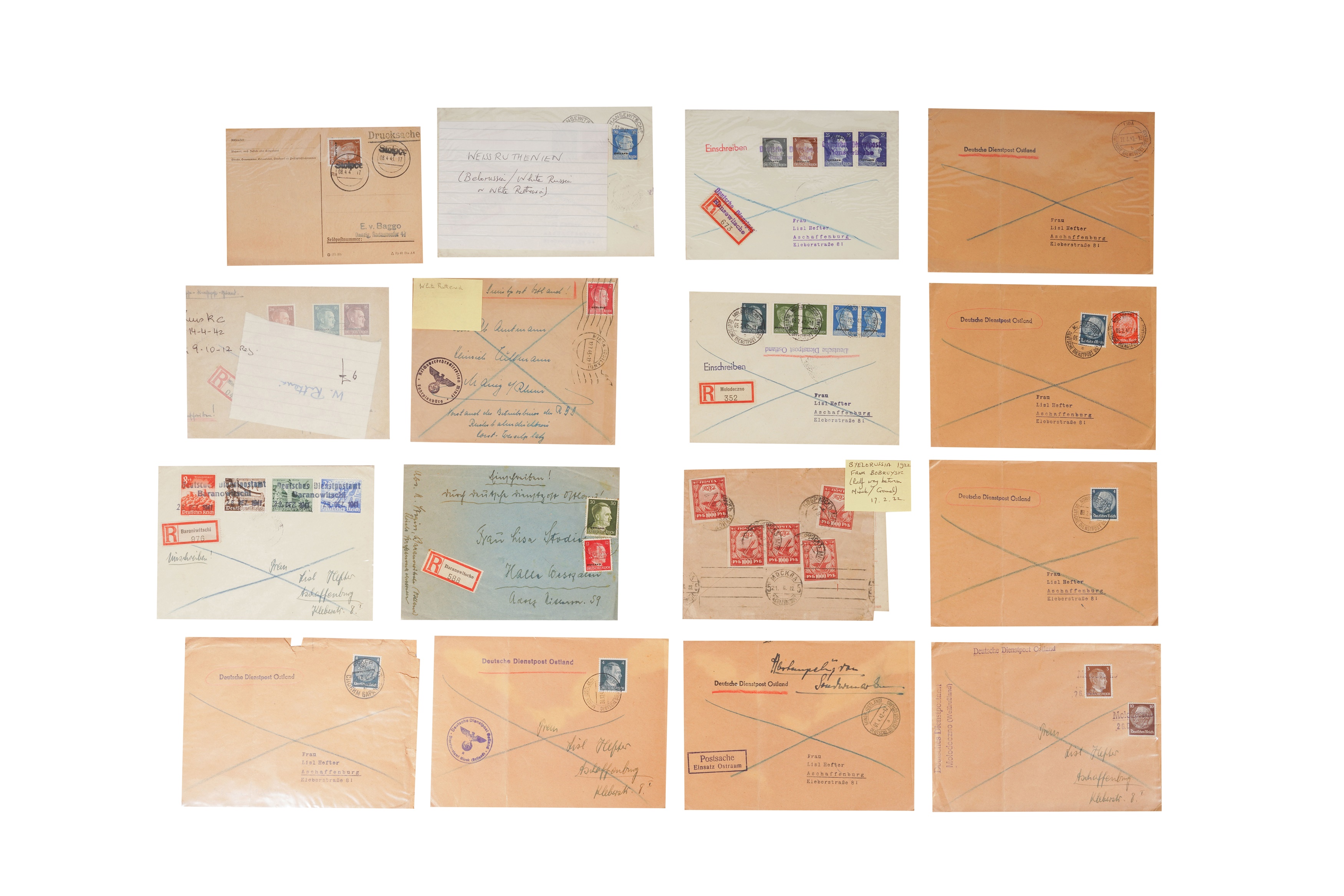 Lot 257 - World War Two Belorussia Bialystok White