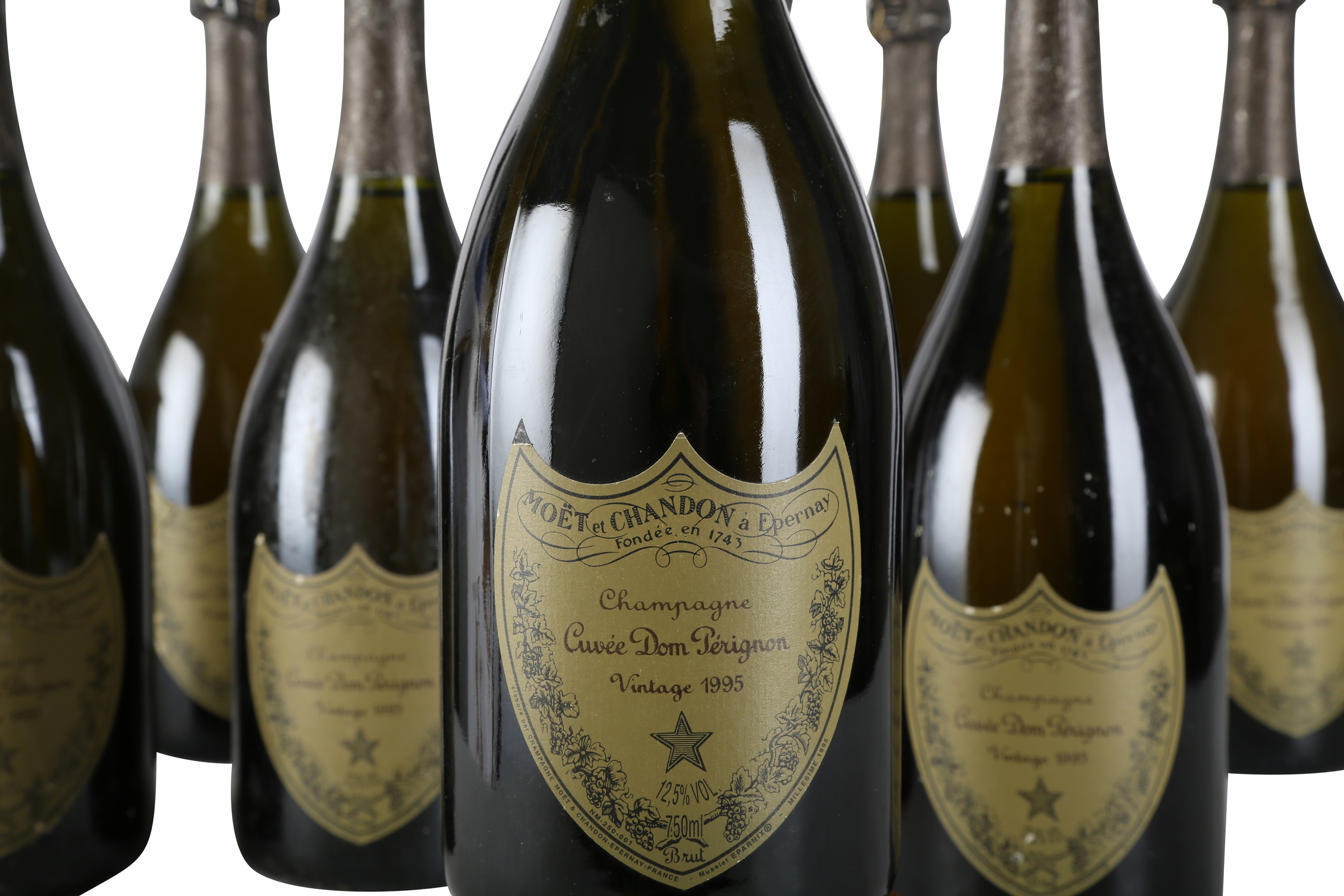 Lot 3 - CHAMPAGNE 1995 DOM PERIGNON 8x75cl