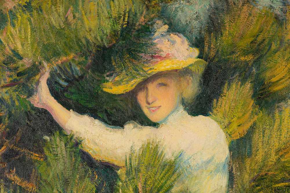 Lot 37 - EDMUND CHARLES TARBELL (AMERICAN, 1862-1938)