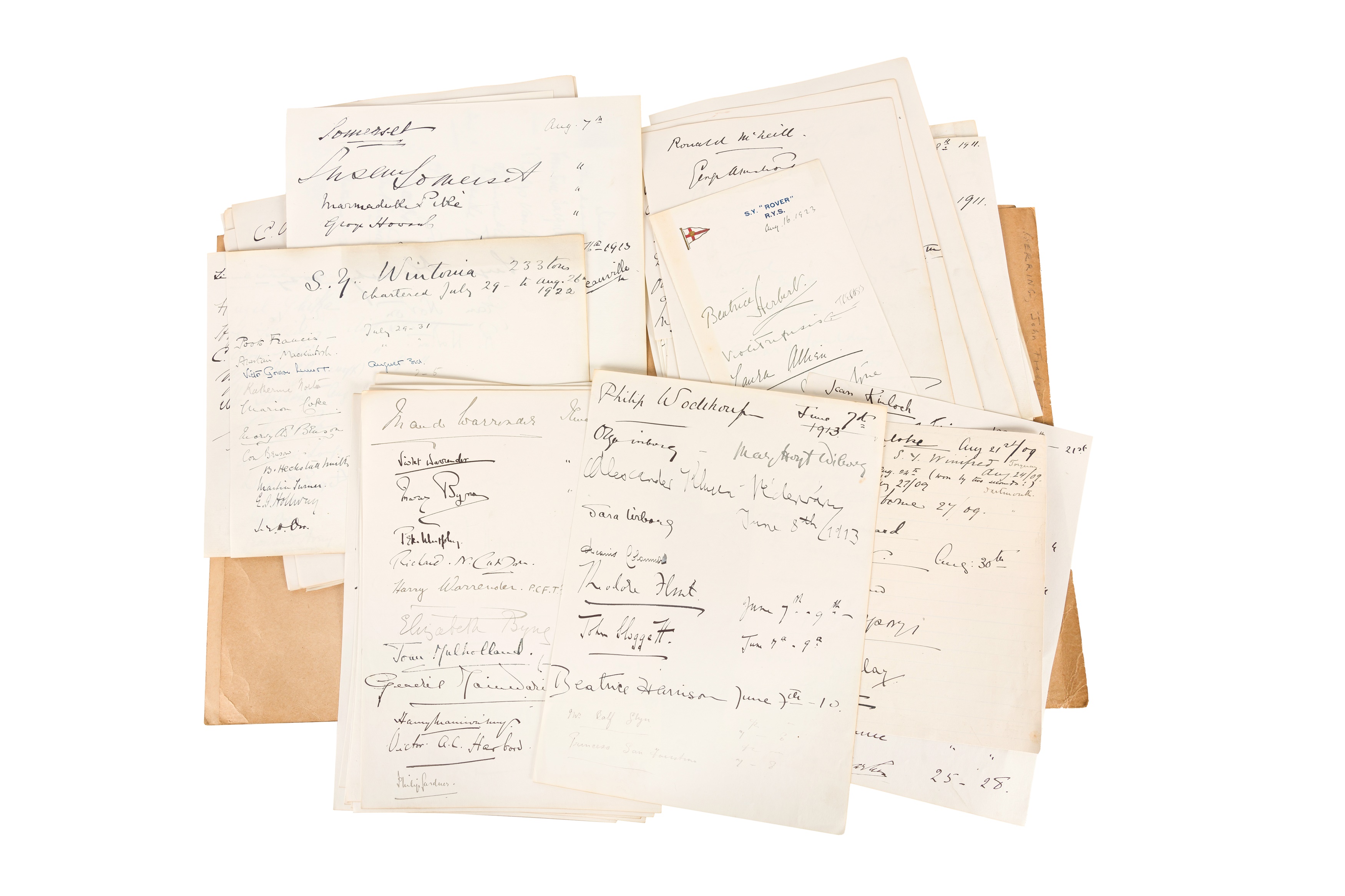 Lot 69 - Autograph Collection.- Antiquarians,