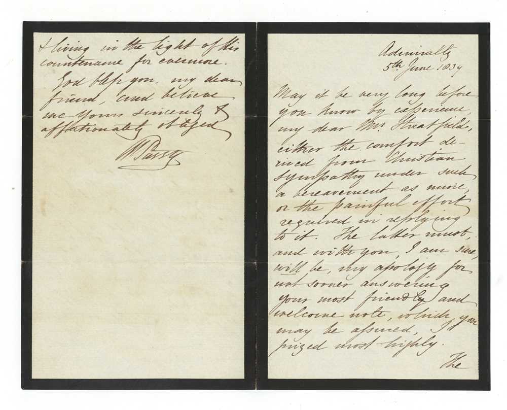 Lot 529 - Parry (William Edward, Admiral)