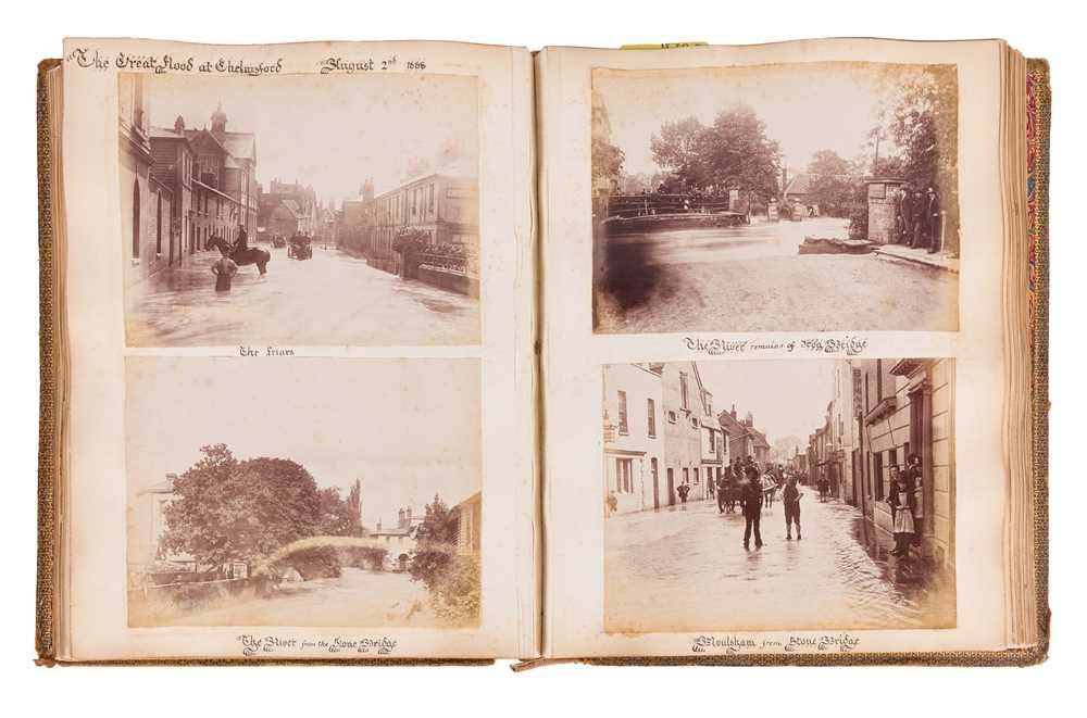 Lot 105 - ALBUM OF BRITISH VIEWS, INCLUDING THE GREAT