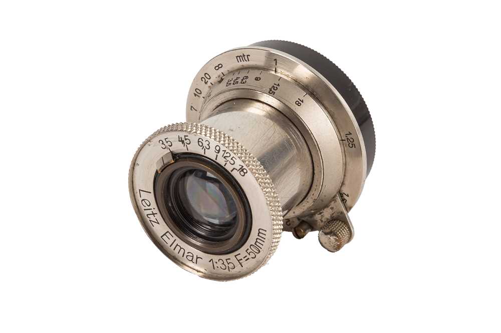 Lot 203 - A Leitz 5cm f/3.5 Collapsible LTM Elmar Lens