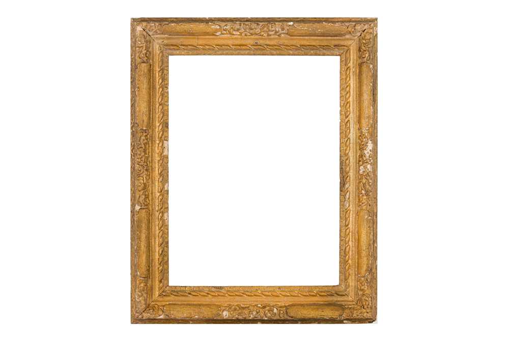 Lot 255 - 19TH CENTURY CARVED AND GILDED LELY FRAME