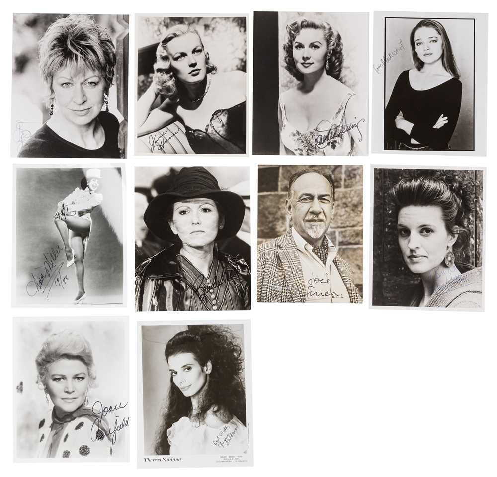 Lot 101 - Photograph Collection.- Actors & Actresses